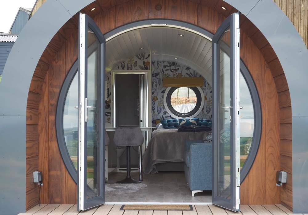 Camlad Valley Luxury Pods | Ridgeway Pod